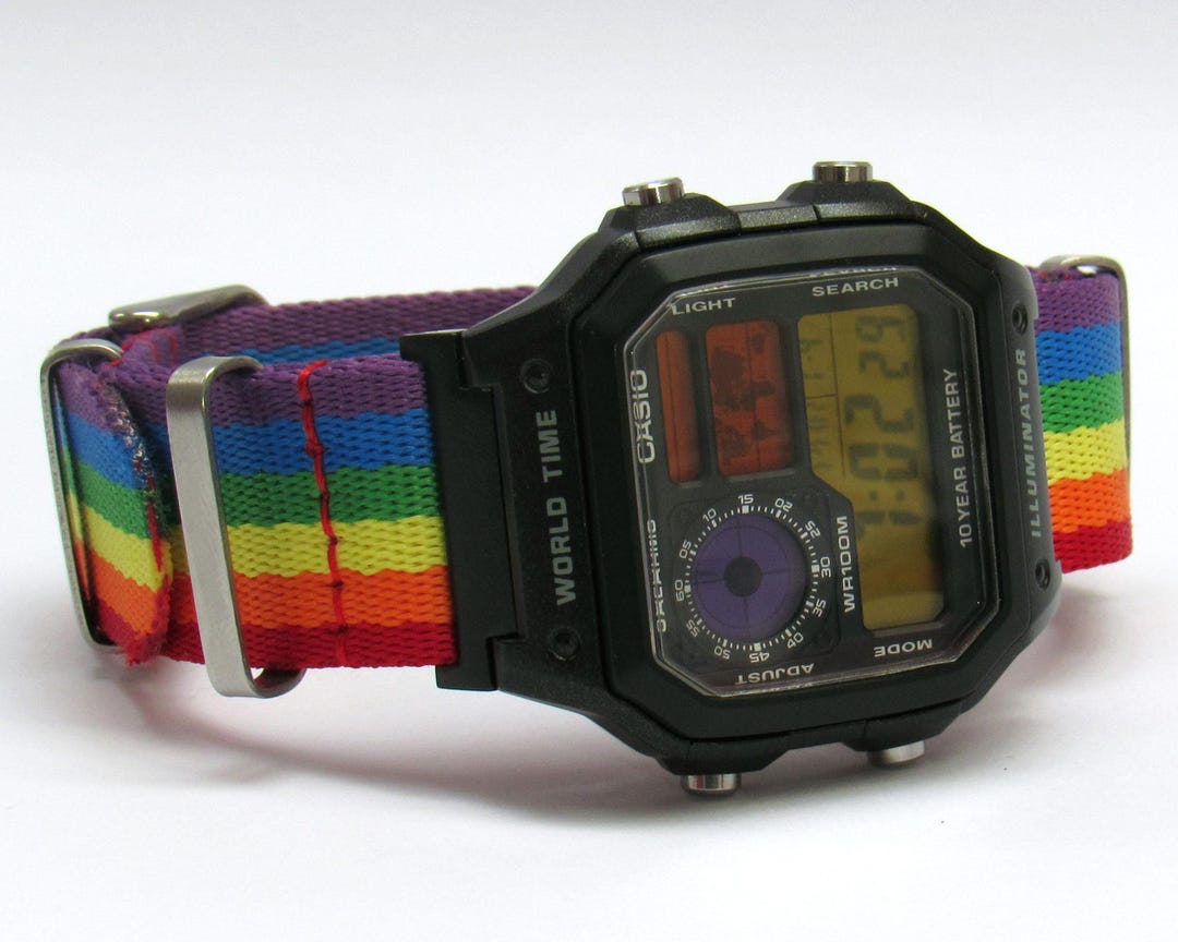 Ready to Ship Casio World Time AE-1200WH Custom Watch Casio Royale Mod ...