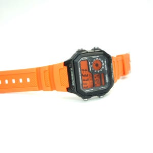 Casio World Time AE-1200WH Custom Watch Casio Royale Mod All Black ...