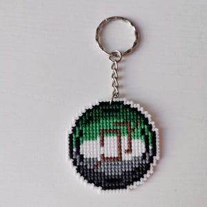 PRIDE MONTH X FFXIV Cross-stitch Keychains & Bag Charms - Etsy
