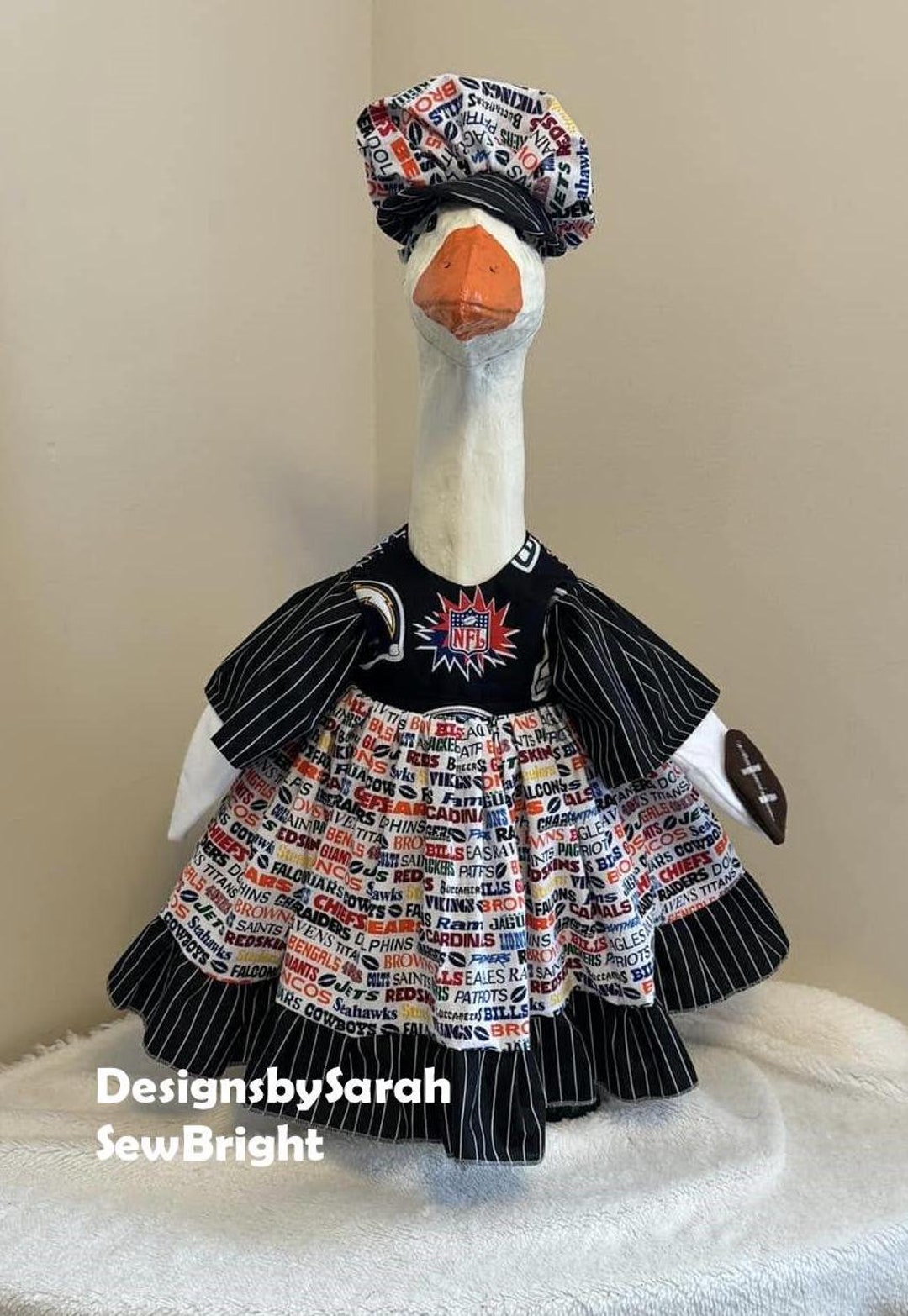 PORCH GOOSE Football Fan Outfit - Ready to Ship by Sewbright - Dress up ...