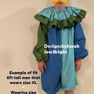 Adult Black CLOWN COSTUME - Scary Spiders Size XL - 2XL Mens Womens ...