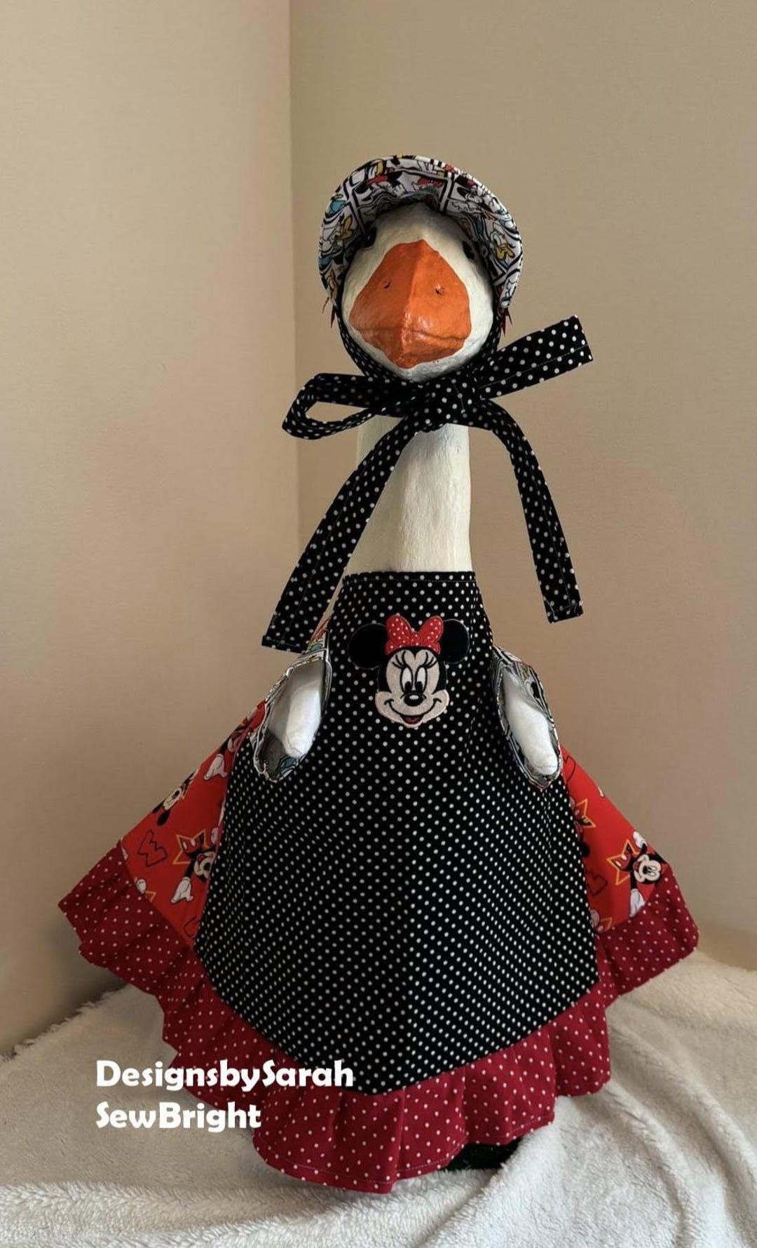 Concrete PORCH GOOSE Minnie Dress and Bonnet Hat Set - Complete Outfit ...