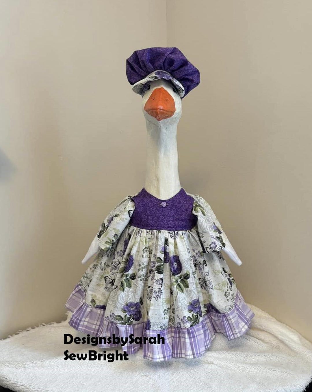 Concrete PORCH GOOSE Twirl Dress With Matching Bonnet - Ready to Ship ...