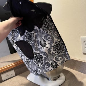 Black Rooster Chicken STAND MIXER Cover Handmade for Kitchenaid ...