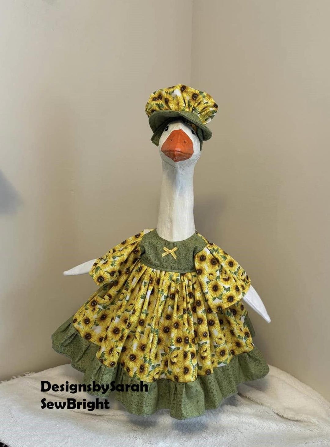 PORCH GOOSE Twirl Dress With Bonnet Hat - Ready to Ship Outfit for ...
