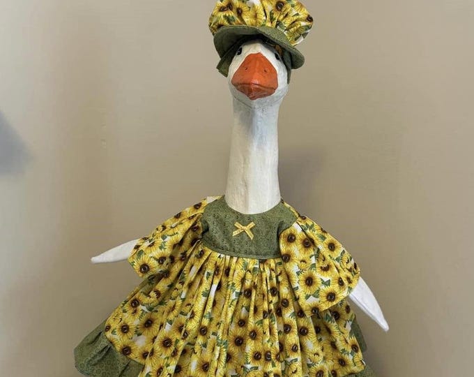 PORCH GOOSE Twirl Dress With Bonnet Hat - Ready to Ship Outfit for ...