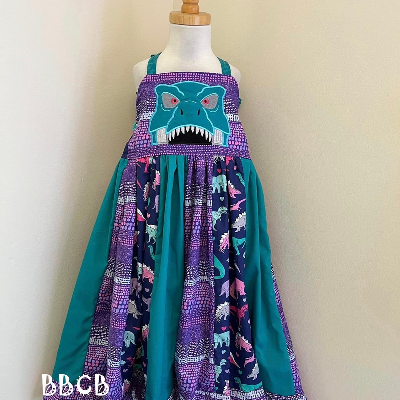 Dinosaur Dress - Etsy