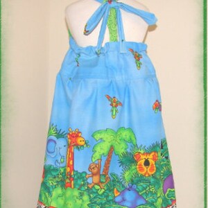 Girls Wild Child MONKEY Zoo Animals Dress Size 4/5 4T 5T Ready to Ship ...