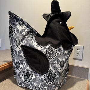 Black Rooster Chicken STAND MIXER Cover Handmade for Kitchenaid ...