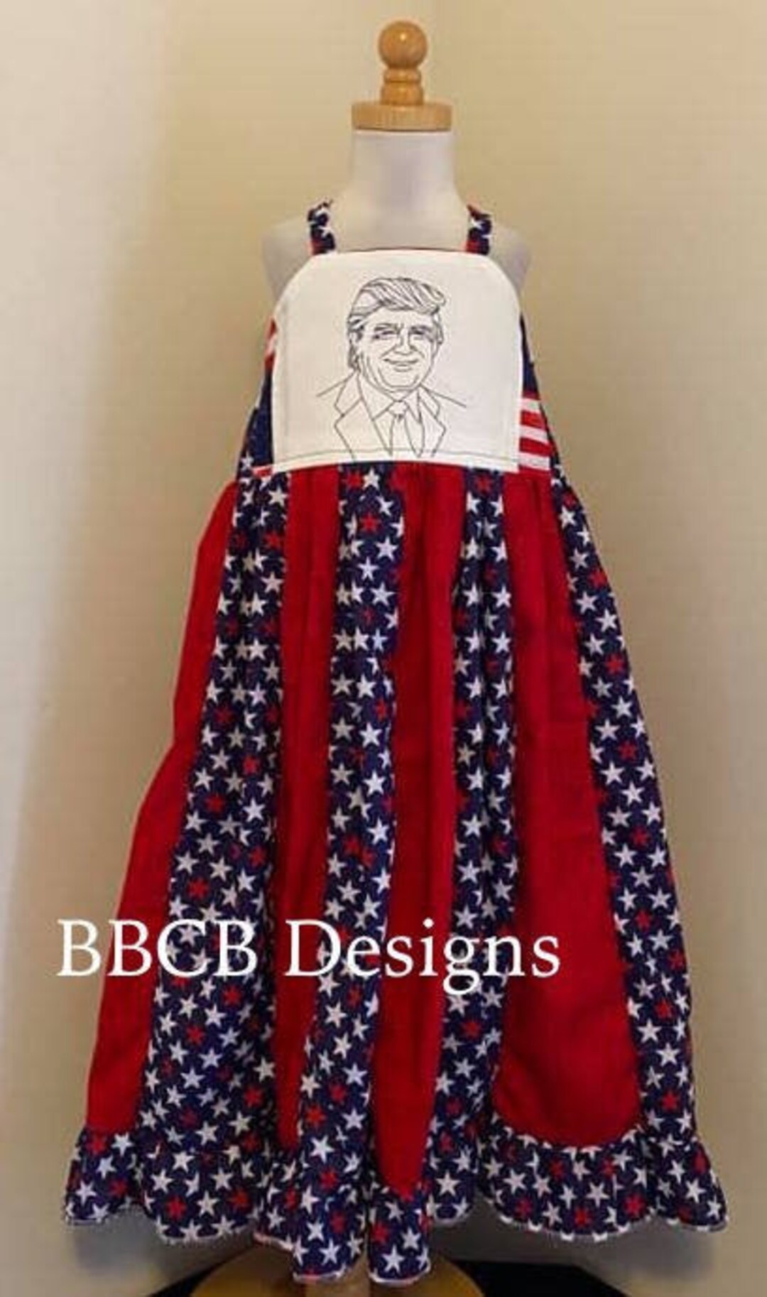 Girls Patriotic Theme President Dress Ready to Ship Size 8 8 USA ...
