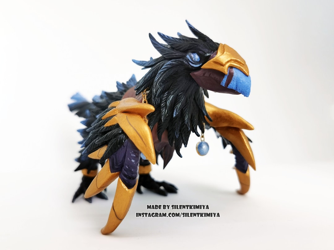 CUSTOM Anzu the Raven Lord | World of Warcraft | Raven God | Figurine ...