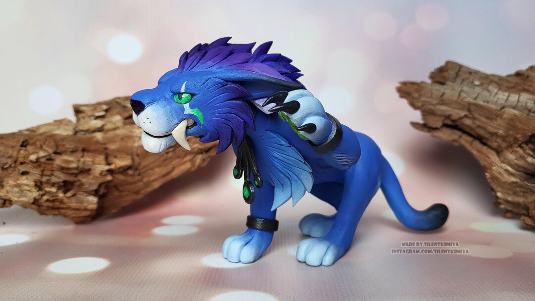 Night Elf Sculpture World of Warcraft Figurine Figure Statuette Feral ...