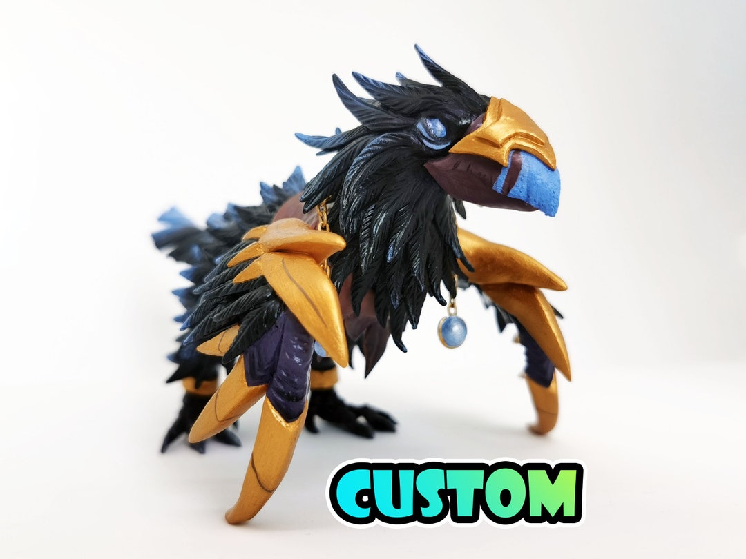 Custom Anzu the Raven Lord World of Warcraft Figurine - Etsy