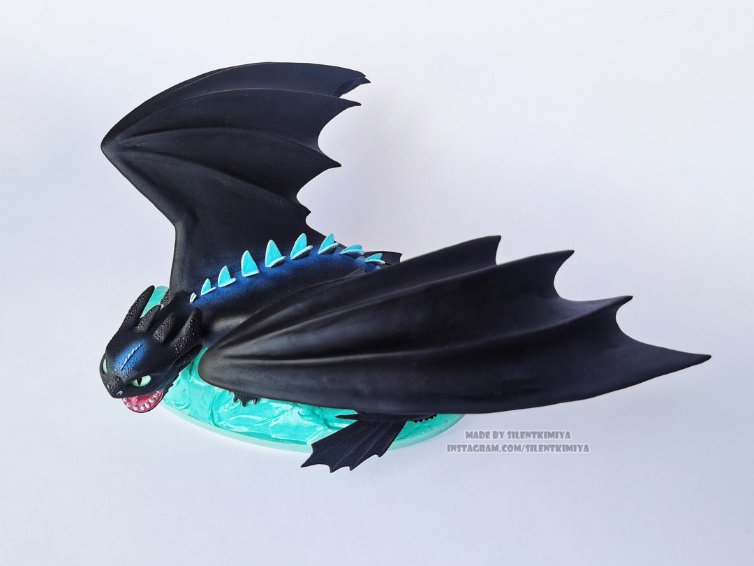 Night Fury Inspired | Made-to-order | How to Train Your Dragon | Custom ...