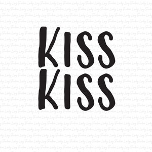 Kiss Kiss SVG Digital Download - Etsy