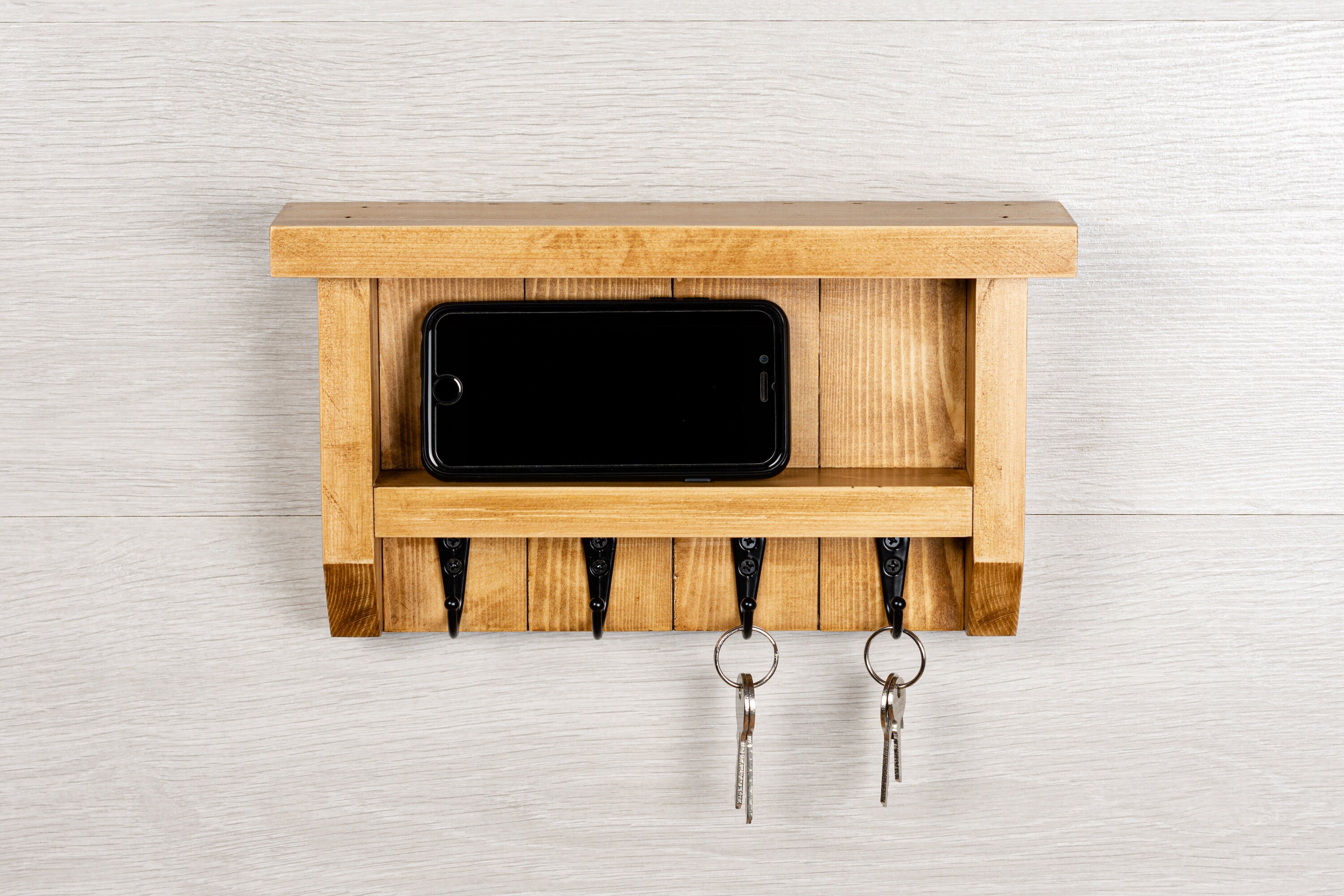 Wall Mounted Wooden Key Holder at Marilyn Stumpf blog