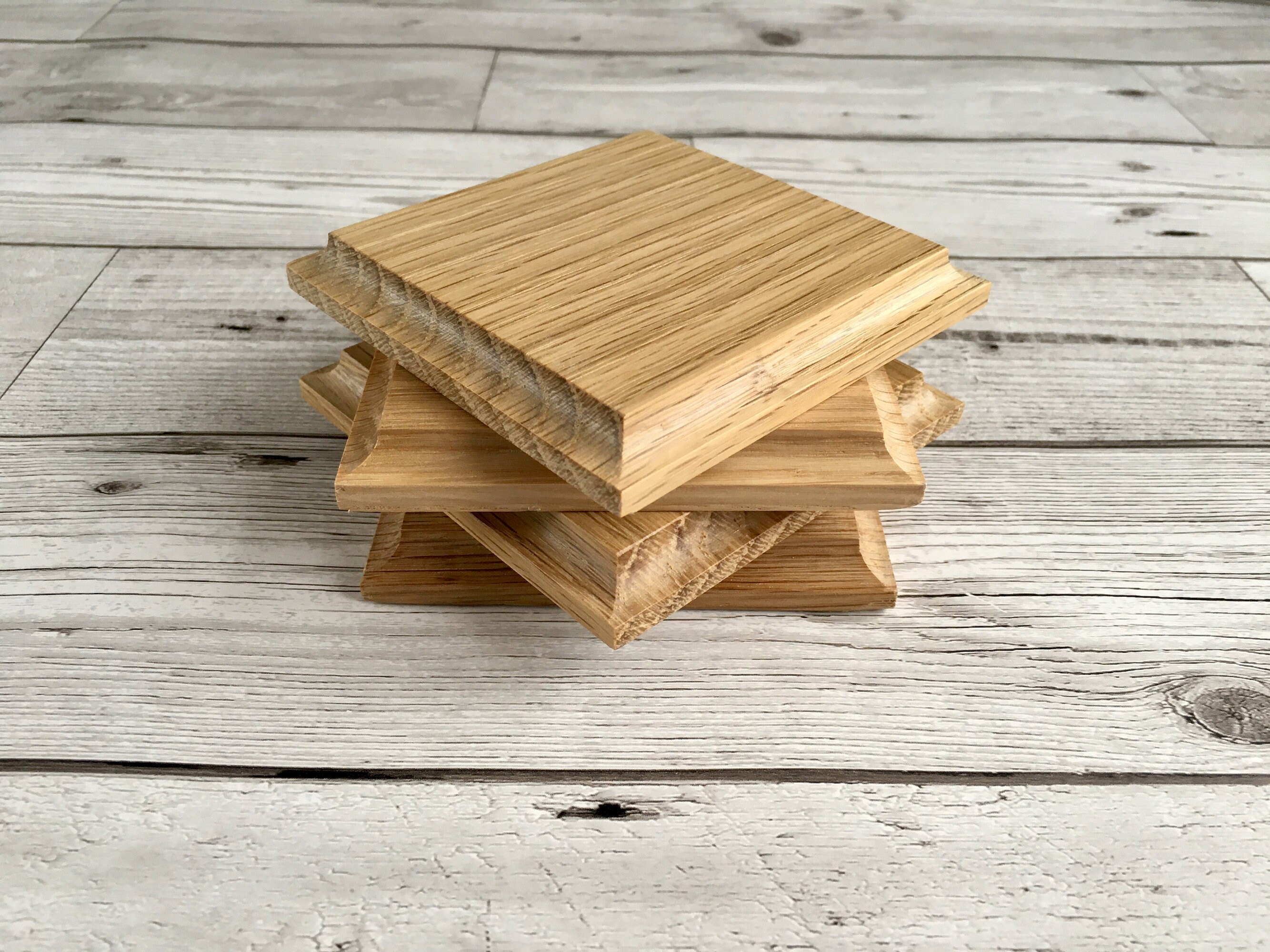 Solid Oak Premium Wood Display Base Plinth - Etsy