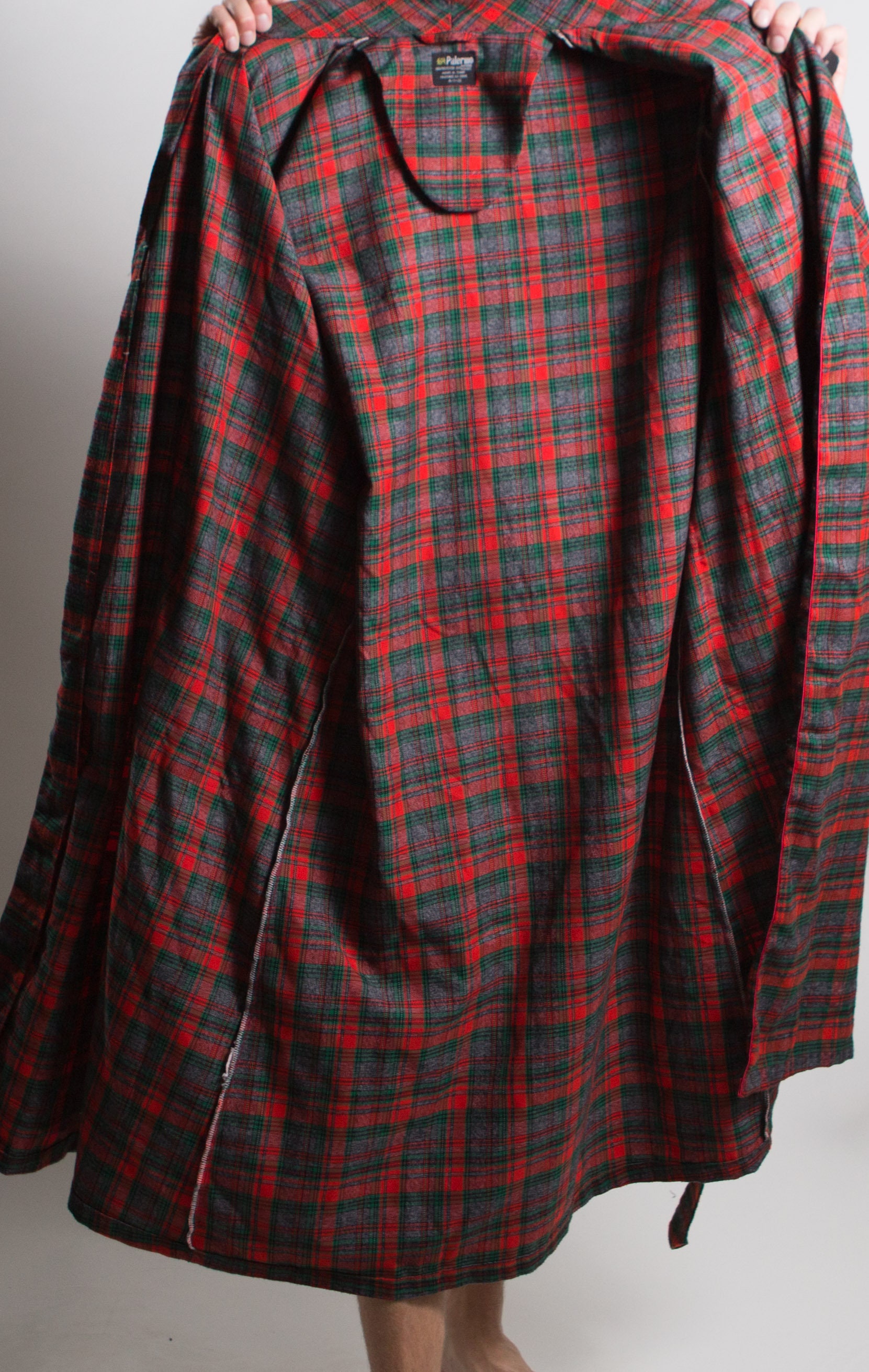 Vintage Men's Robe Scottish Style Tartan / Plaid - Etsy Australia