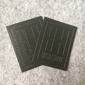 Custom PU Leather Patch, Design Your Own Custom Patch, Debossed Leather ...