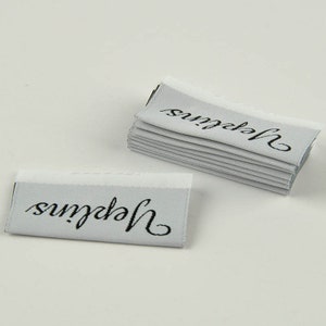 500 Woven Label Custom, Hem Labels, Inside Shirt Clothing Garment ...