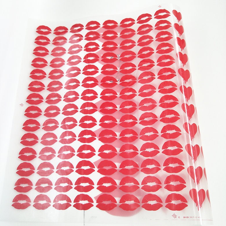 500 Custom Heat Transfer Sheets Tagless Label Printing Heat - Etsy