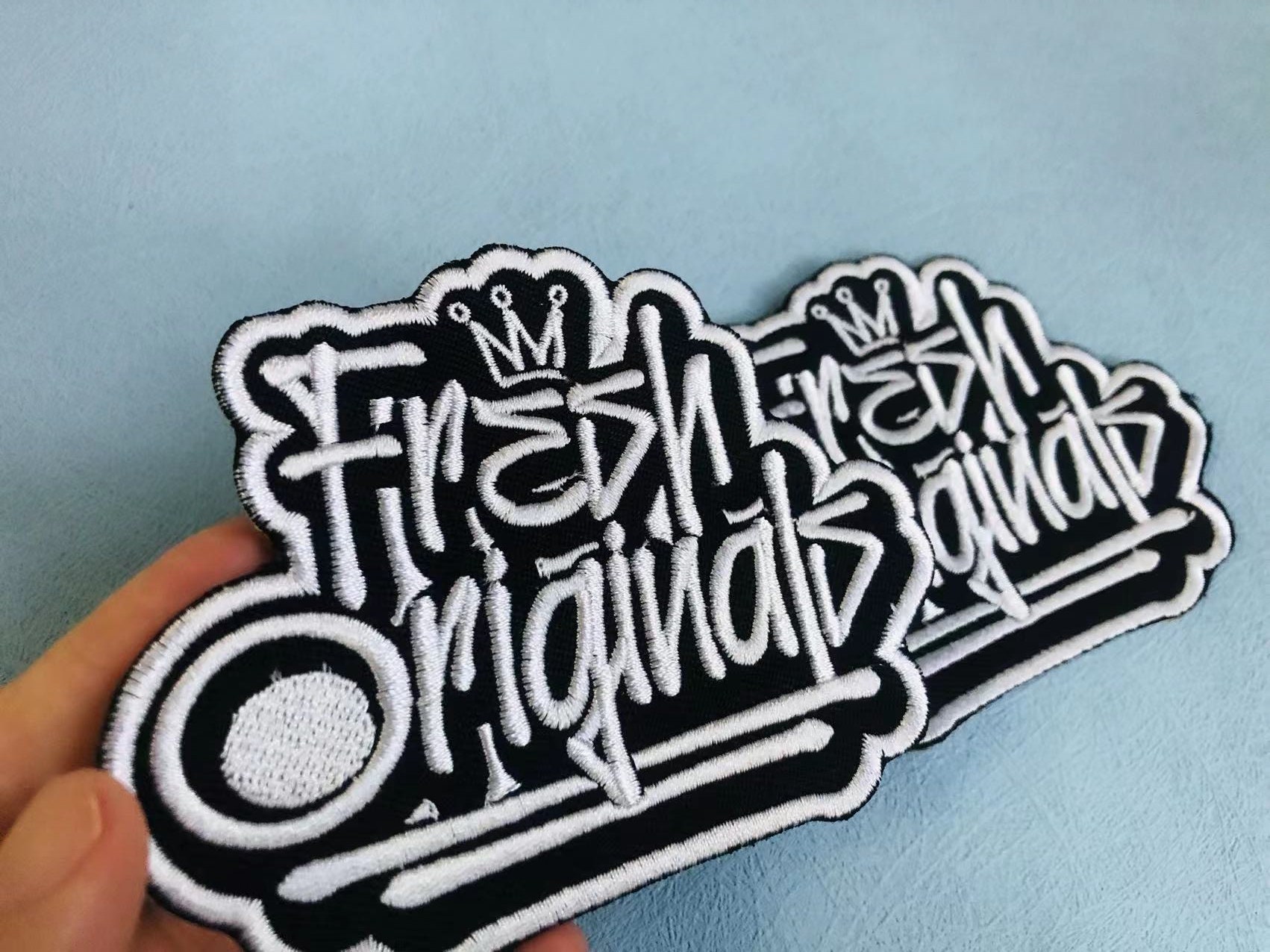 100 Full Color Patch, Handmade Iron on Patch, Custom Embroidered Patch ...