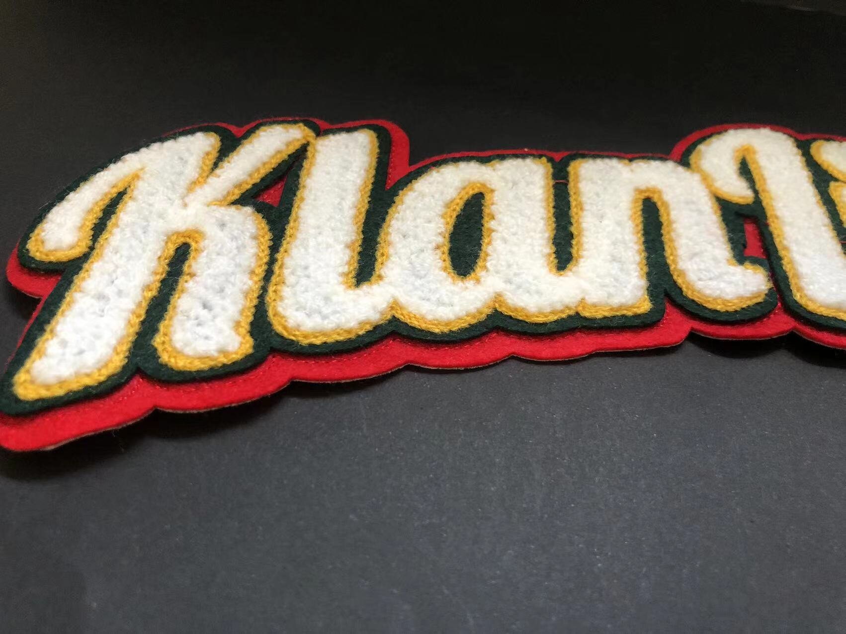 Custom Chenille Patch Varsity Letter Logo or Name Patches - Etsy