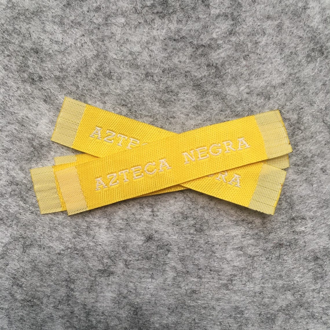 300 Custom Clothing Labels Custom Woven Label Hem Labels | Etsy