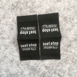 500 Woven Label Custom, Hem Labels, Inside Shirt Clothing Garment ...