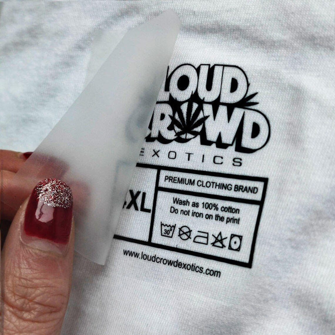 500 Custom Logo Heat Transfer Logo Iron on Heat Transfer - Etsy