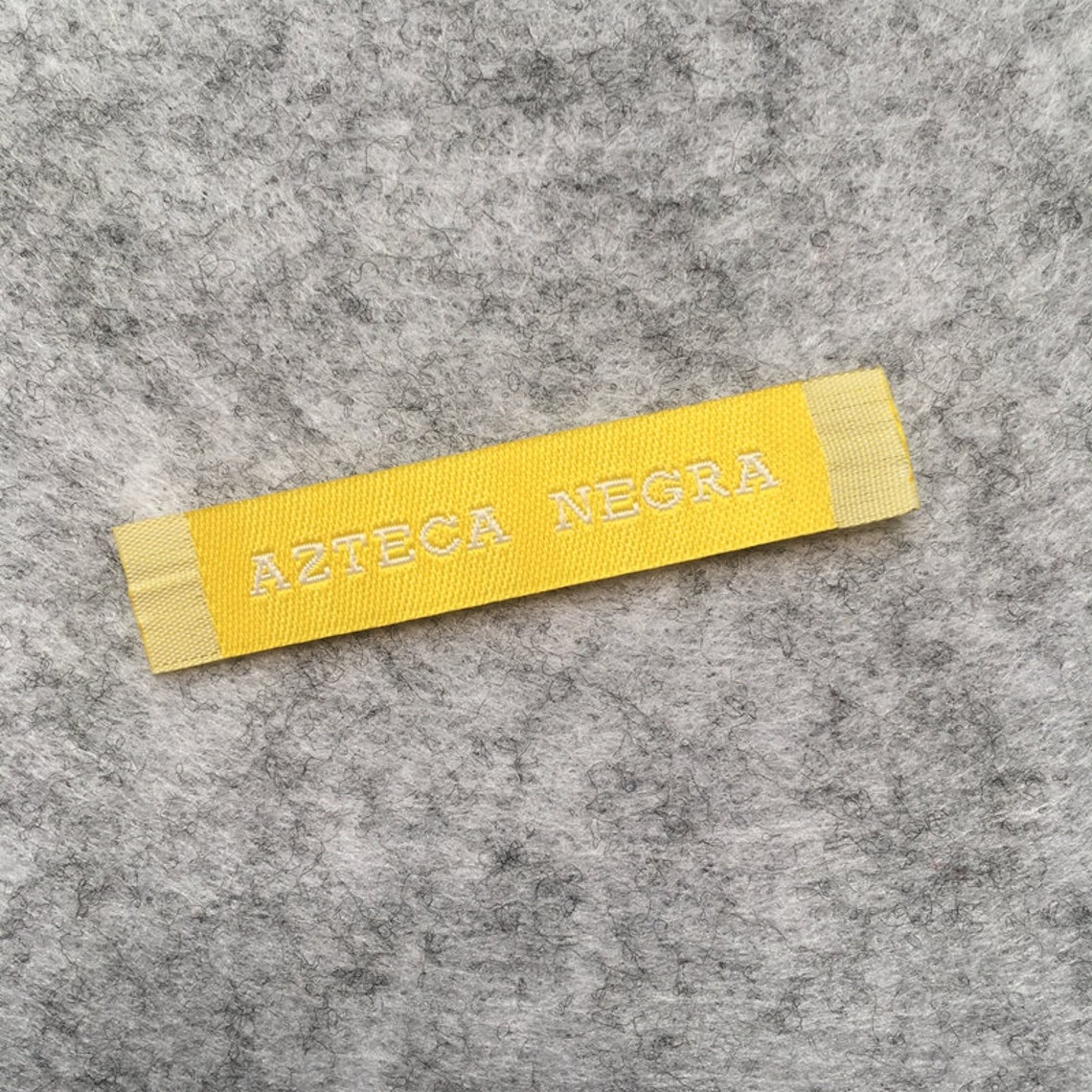 100 Custom Hem Tag Woven Label / High Density / Sew on Brand - Etsy