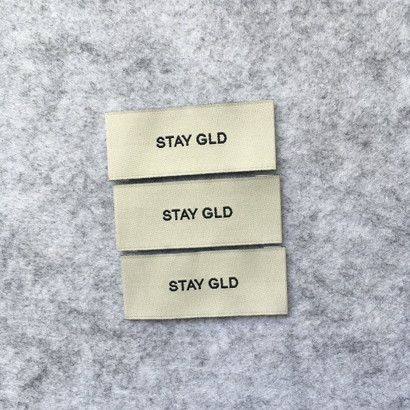 500 Custom Woven Label Hem Tag Sewing Labels Clothing Label - Etsy