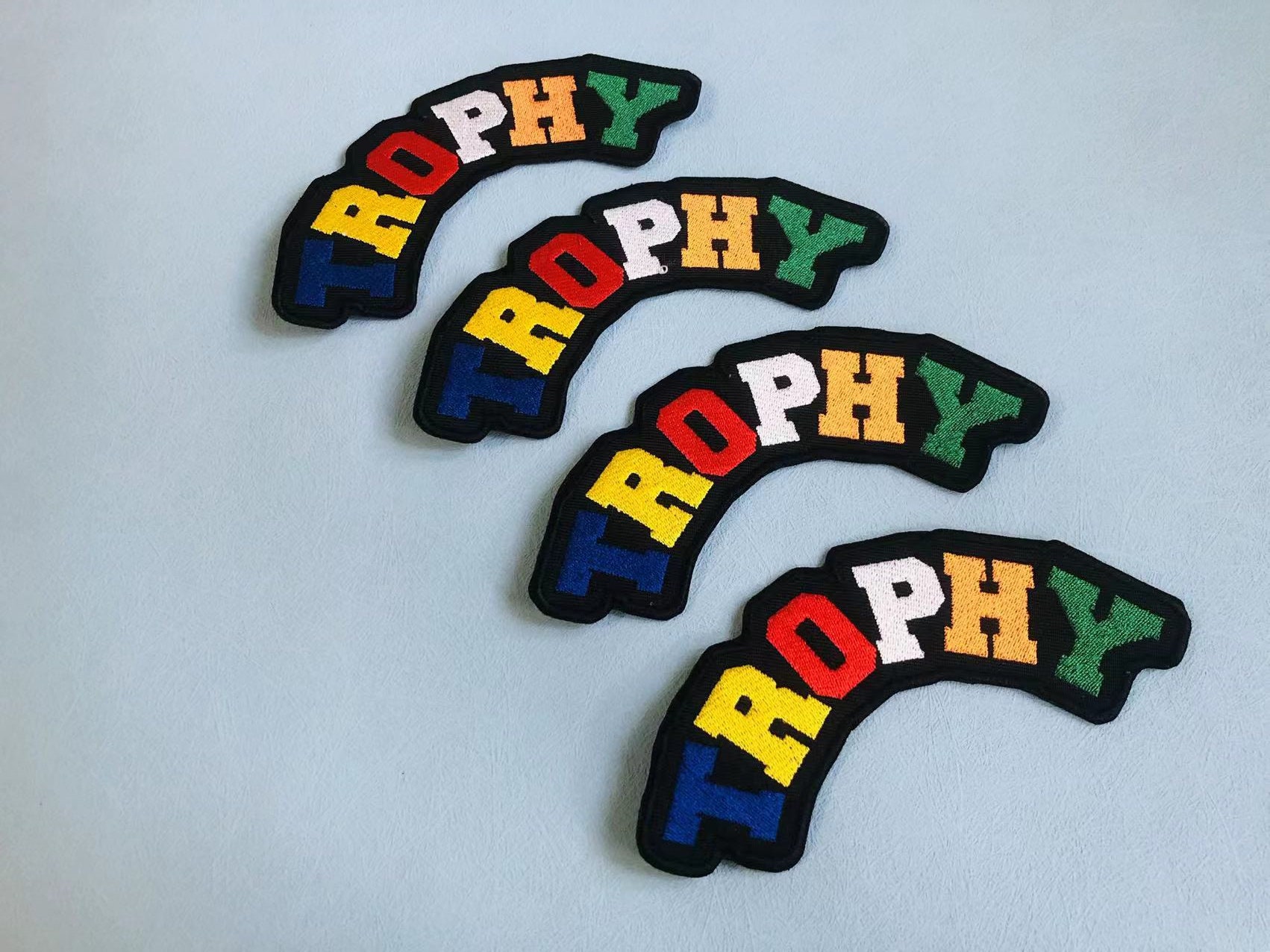 100 Embroidered Badge Custom Embroidery Badge Sew on - Etsy