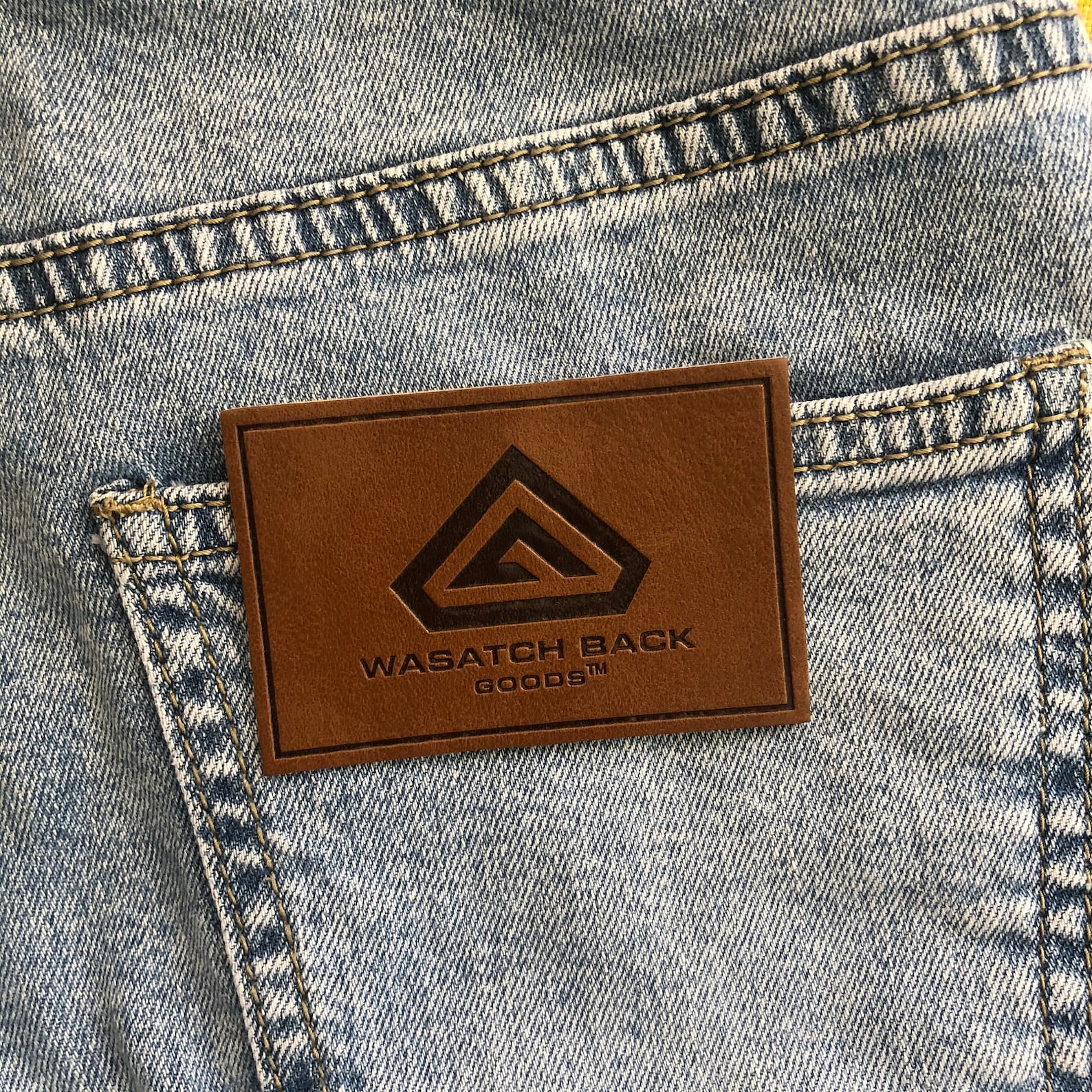 200 Faux Leather Patch Leather Patch Custom Faux Leather - Etsy