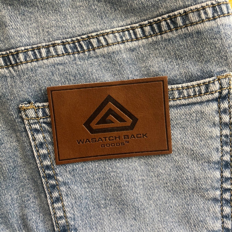 200 Faux Leather Patch Leather Patch Custom Faux Leather - Etsy