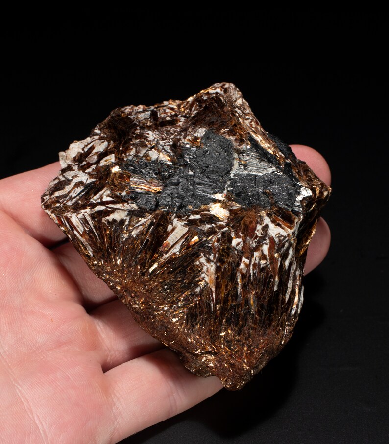 Rocks & Geodes Home Décor Raw Astrophyllite crystal 74x54mm. Fine ...