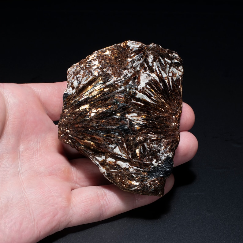 Rocks & Geodes Home Décor Raw Astrophyllite crystal 74x54mm. Fine ...