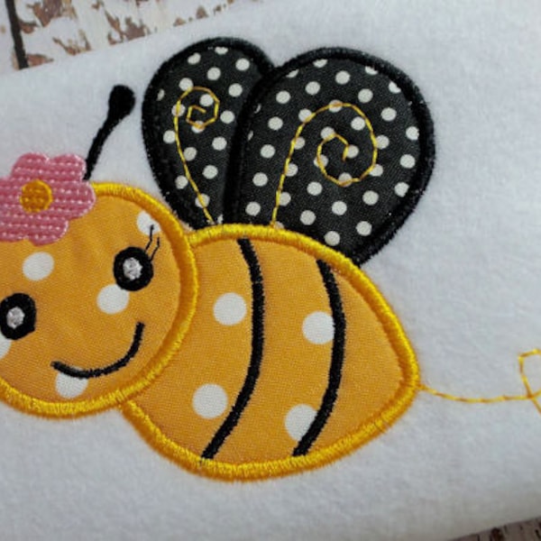Bumble Bee Applique - Etsy