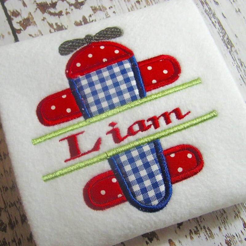 Plane Applique - Etsy