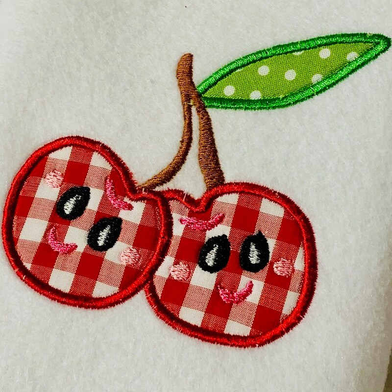 Cherry Applique - Etsy