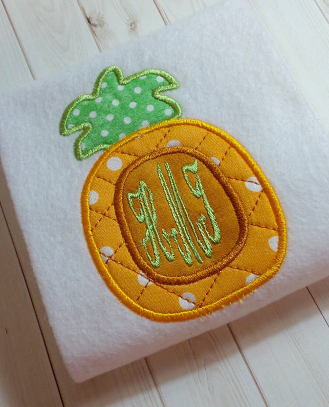 Applique Pineapple Machine Embroidery Instant Download, Pineapple ...