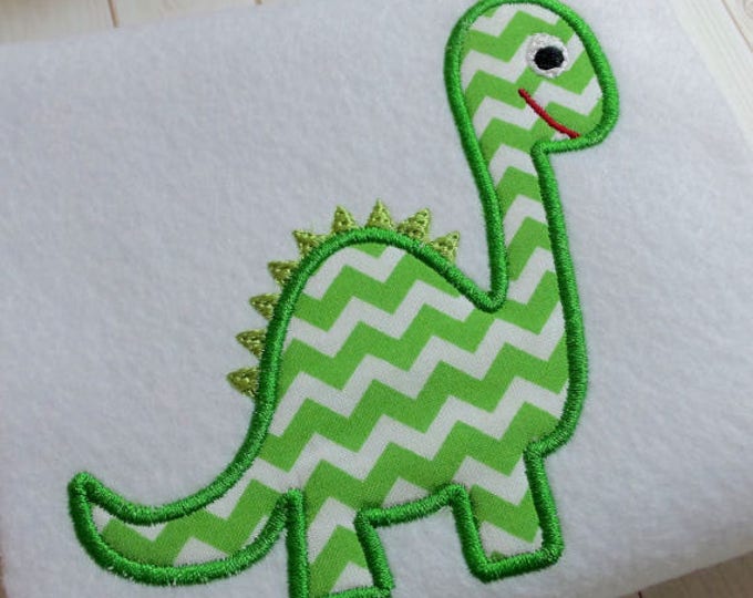 Applique Dinosaur, Machine Embroidery, Instant Download, Appliqué ...