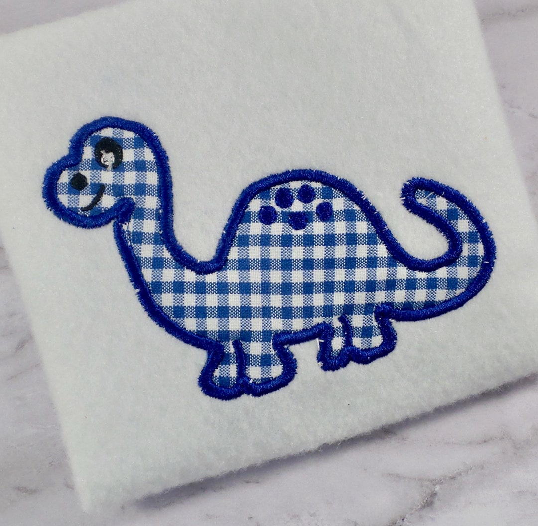 Applique Dinosaur, Dinosaur Design, Dinosaur Embroidery, Instant ...