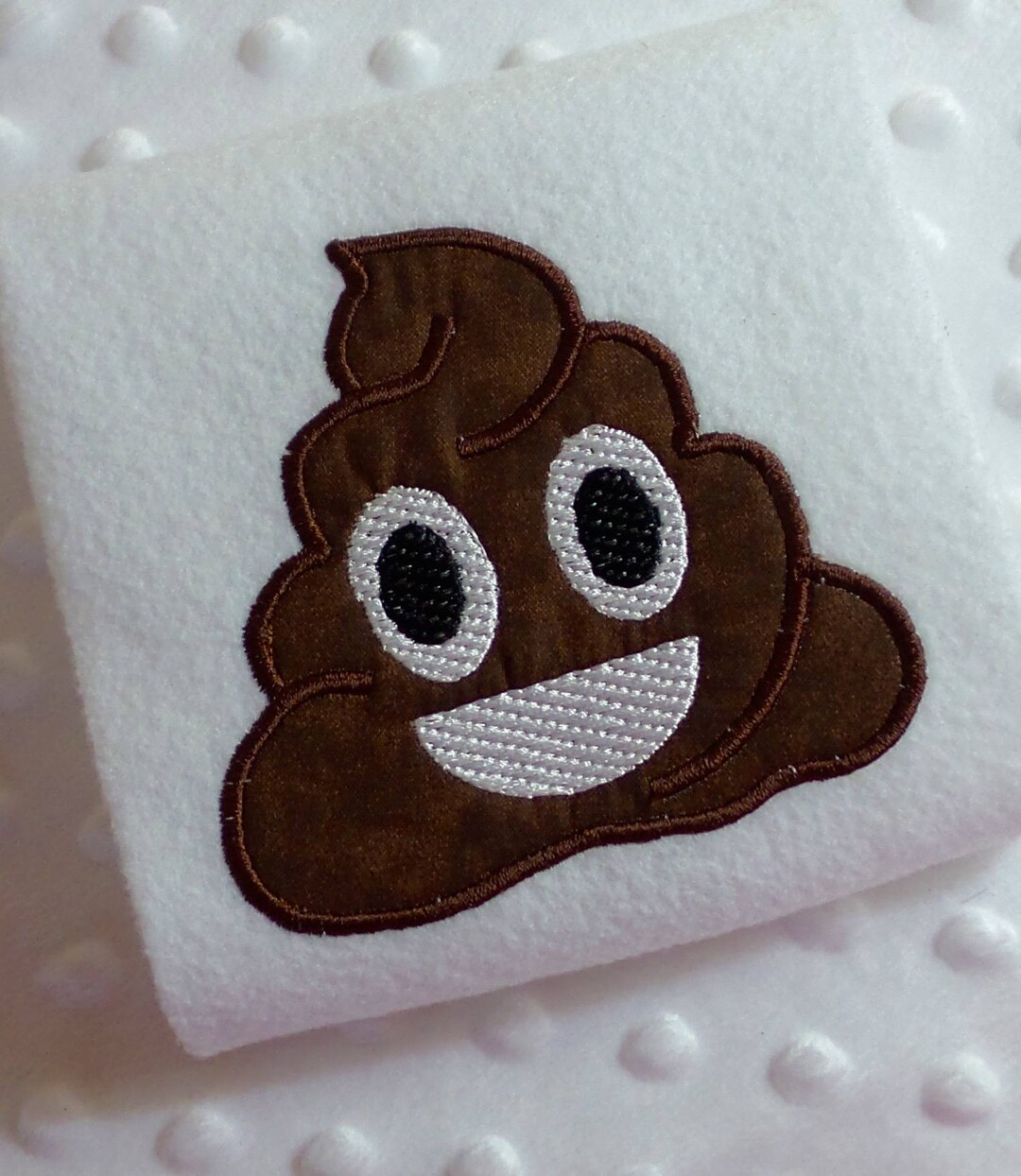 Applique Poop Machine Embroidery Instant Download Design File, Appliqué ...