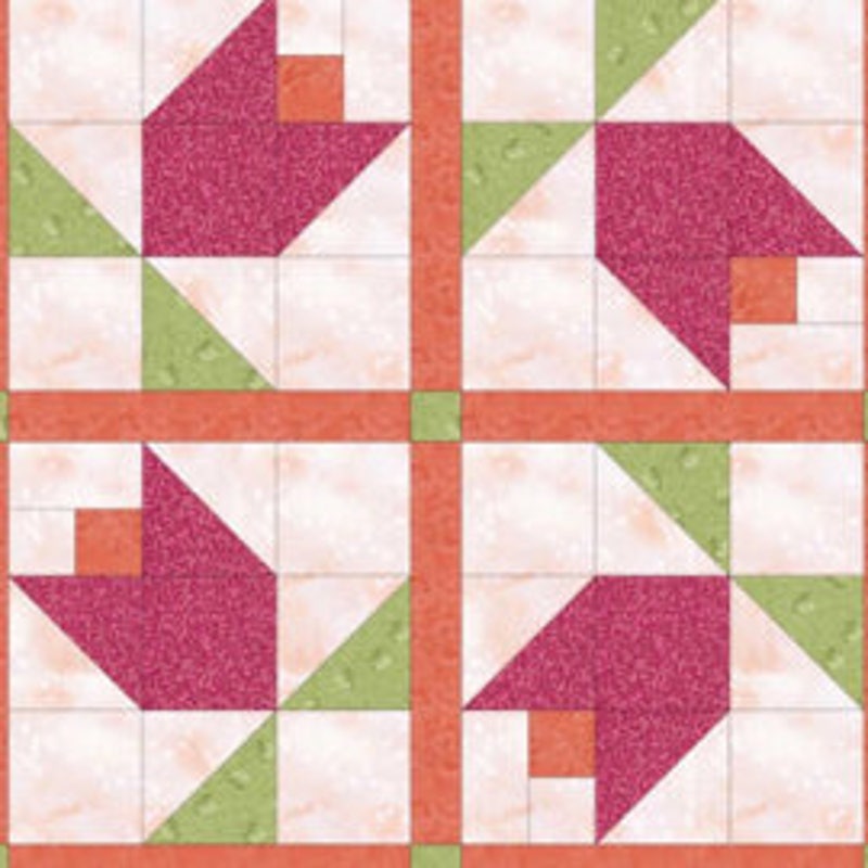 Tulip Quilt Pattern - Etsy