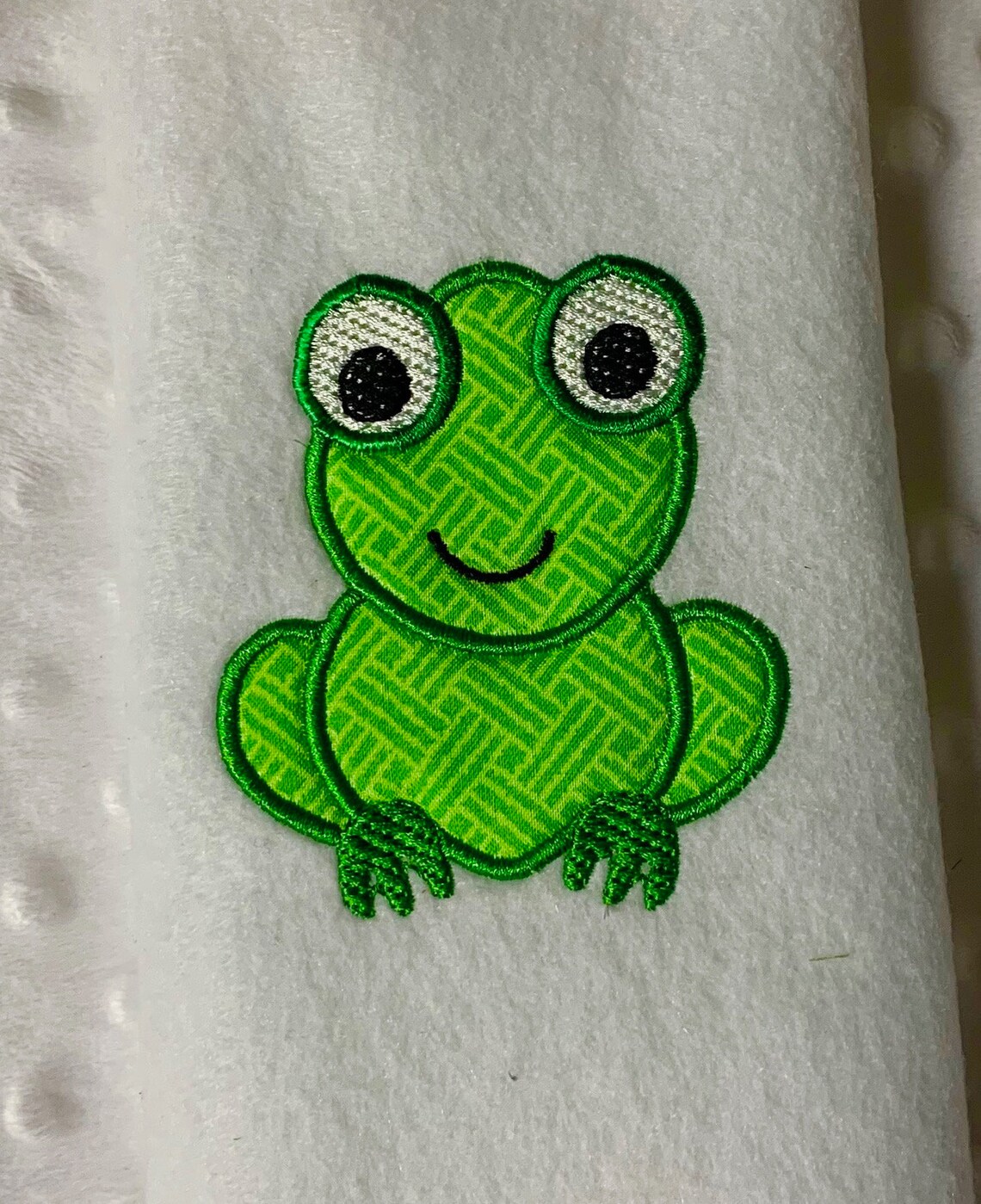 Applique Frog Machine Embroidery Instant Download Embroidery - Etsy