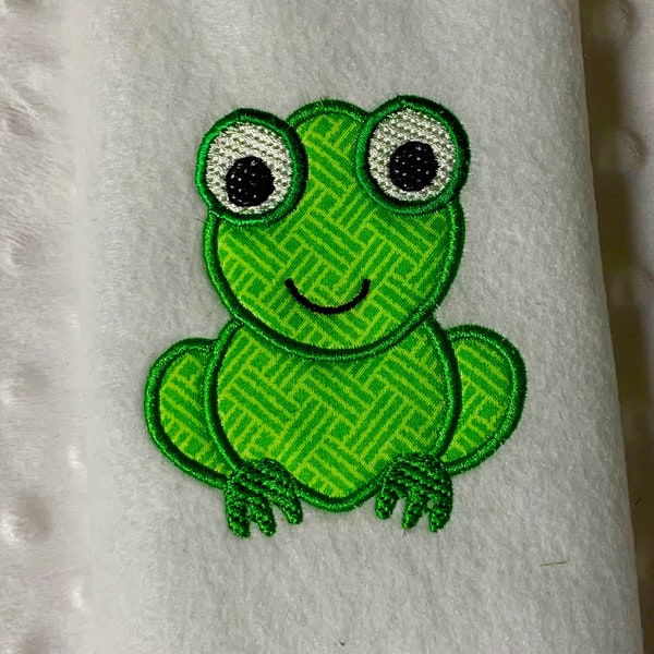 Frog Applique - Etsy