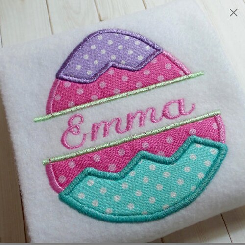 Easter Applique Machine Embroidery Design / Easter Embroidery - Etsy