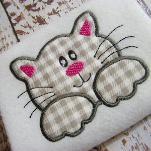Cat Applique - Etsy