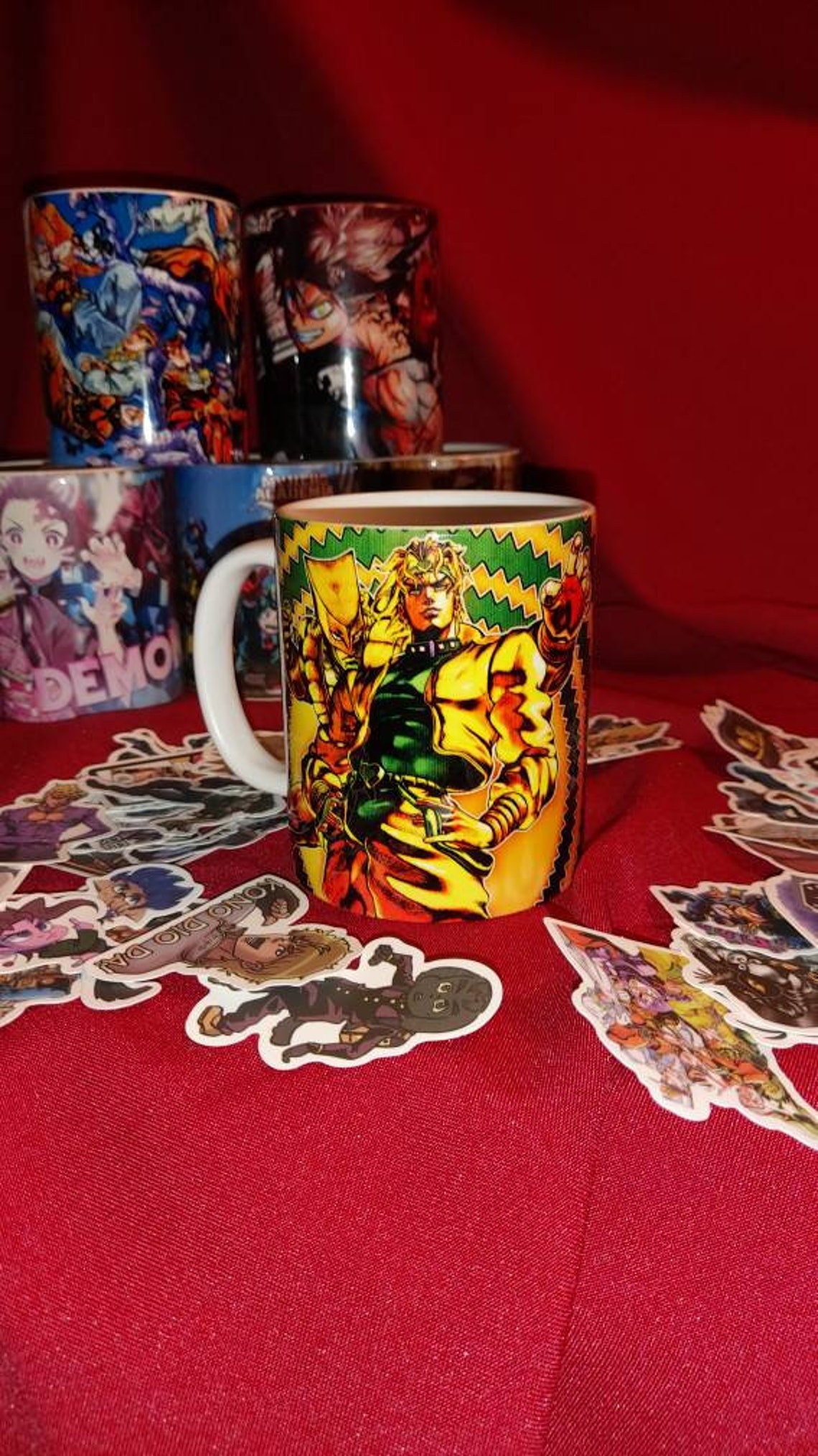Jojo's Bizarre Adventure Dio Brando Mug Cup Tea Coffee Gift Present ...